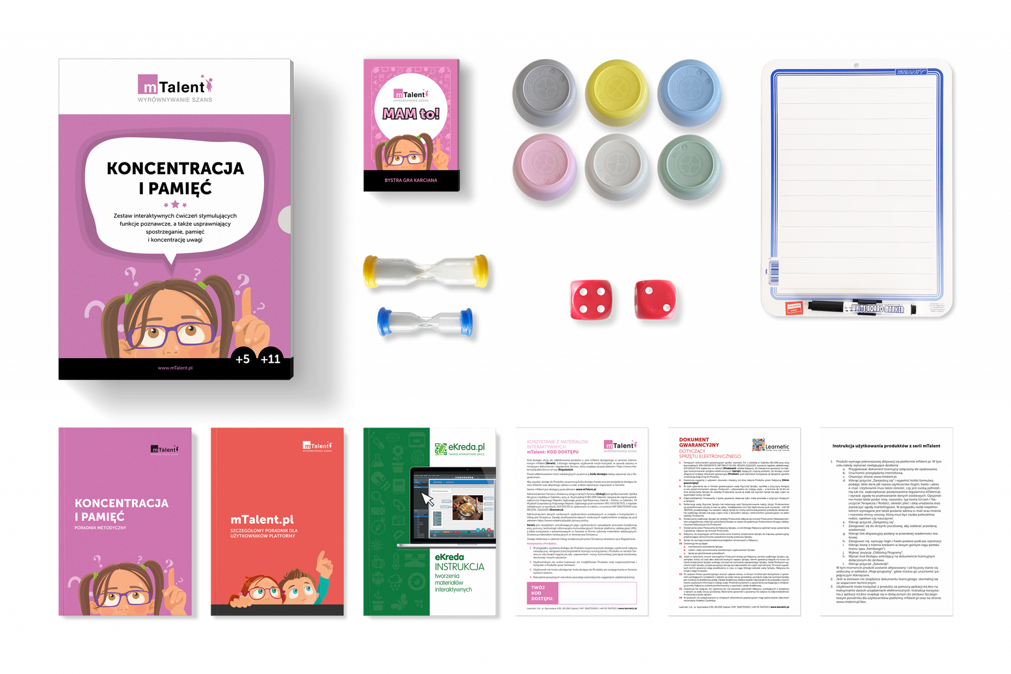 Koncentracja i pamięć - mTalent